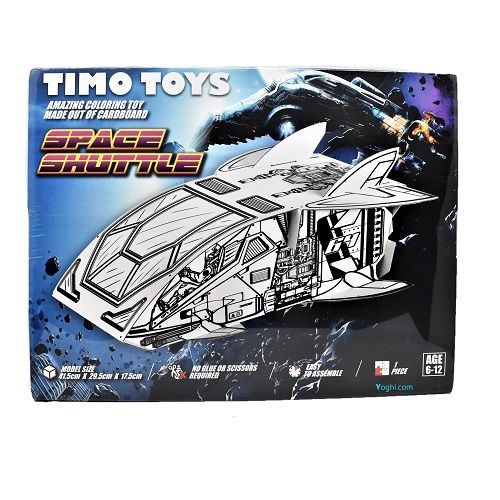 Timo Toy Space Shuttle, Card Folding Figure – Yoghi